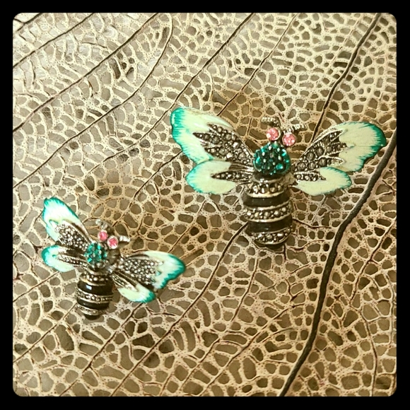 Vintage | Jewelry | Vintage Bee Pin Set | Poshmark